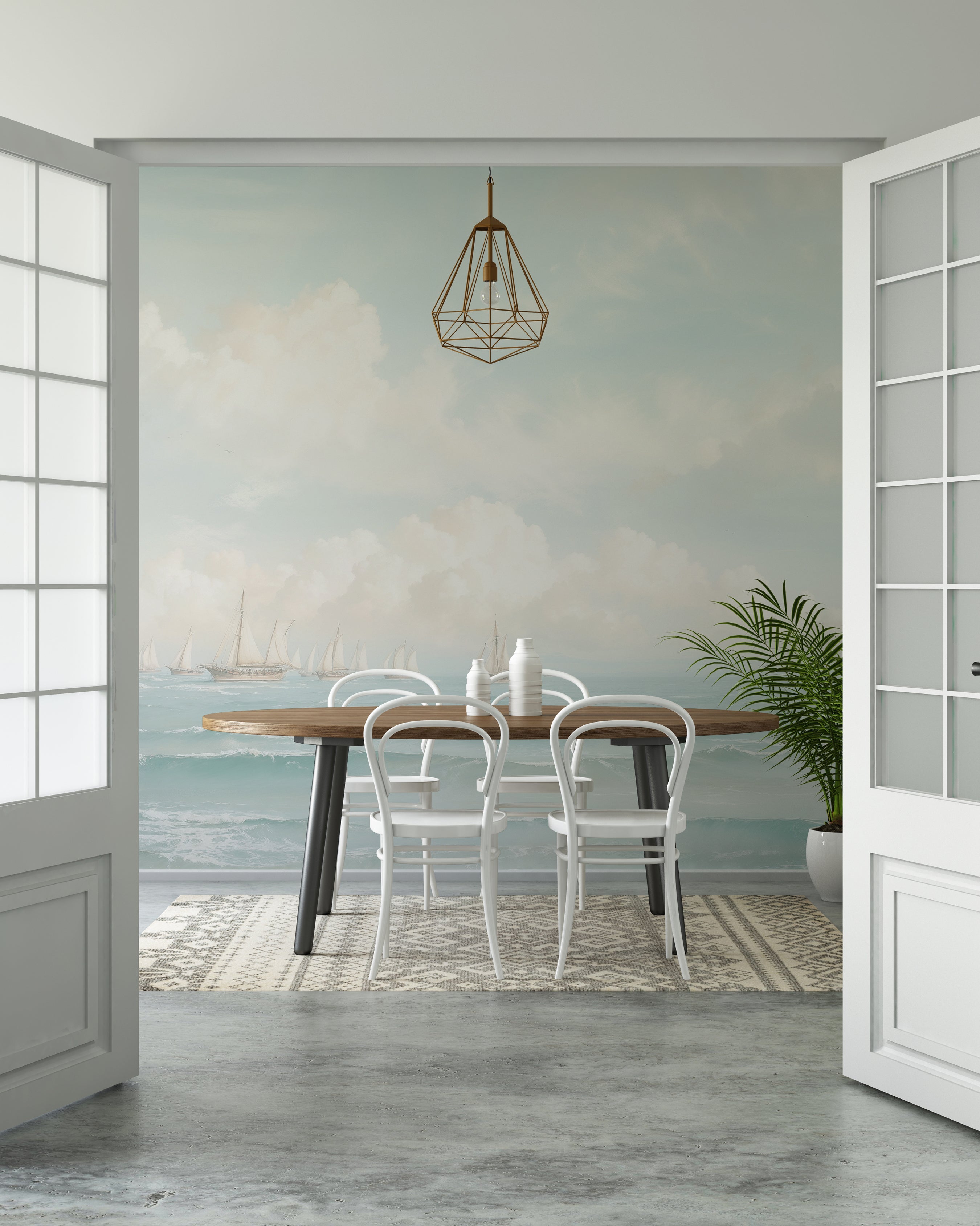 How to Create a Coastal Retreat with Beach-Inspired Wallpaper ...