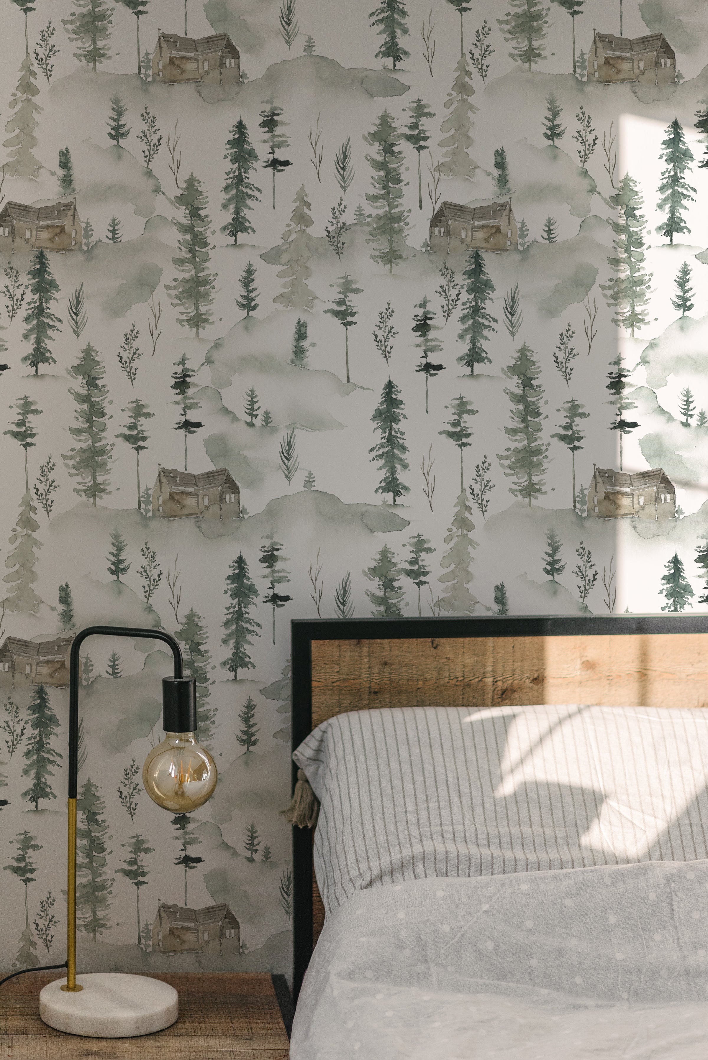 Rustic Retreat: Using Wallpaper to Embrace the Cozy Cabin Look ...