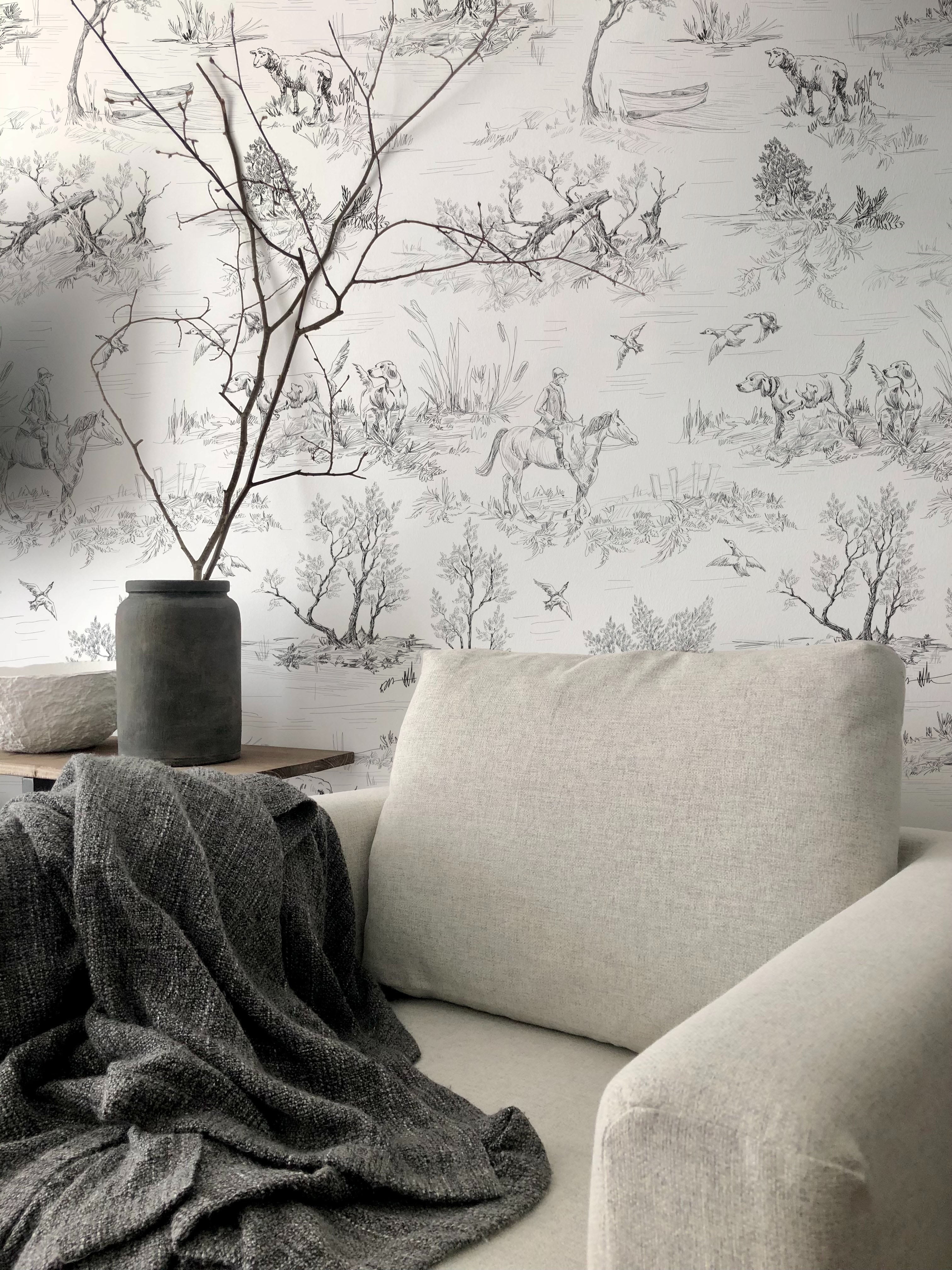 The Art of Pairing: Coordinating Wallpaper with Furniture and Decor ...