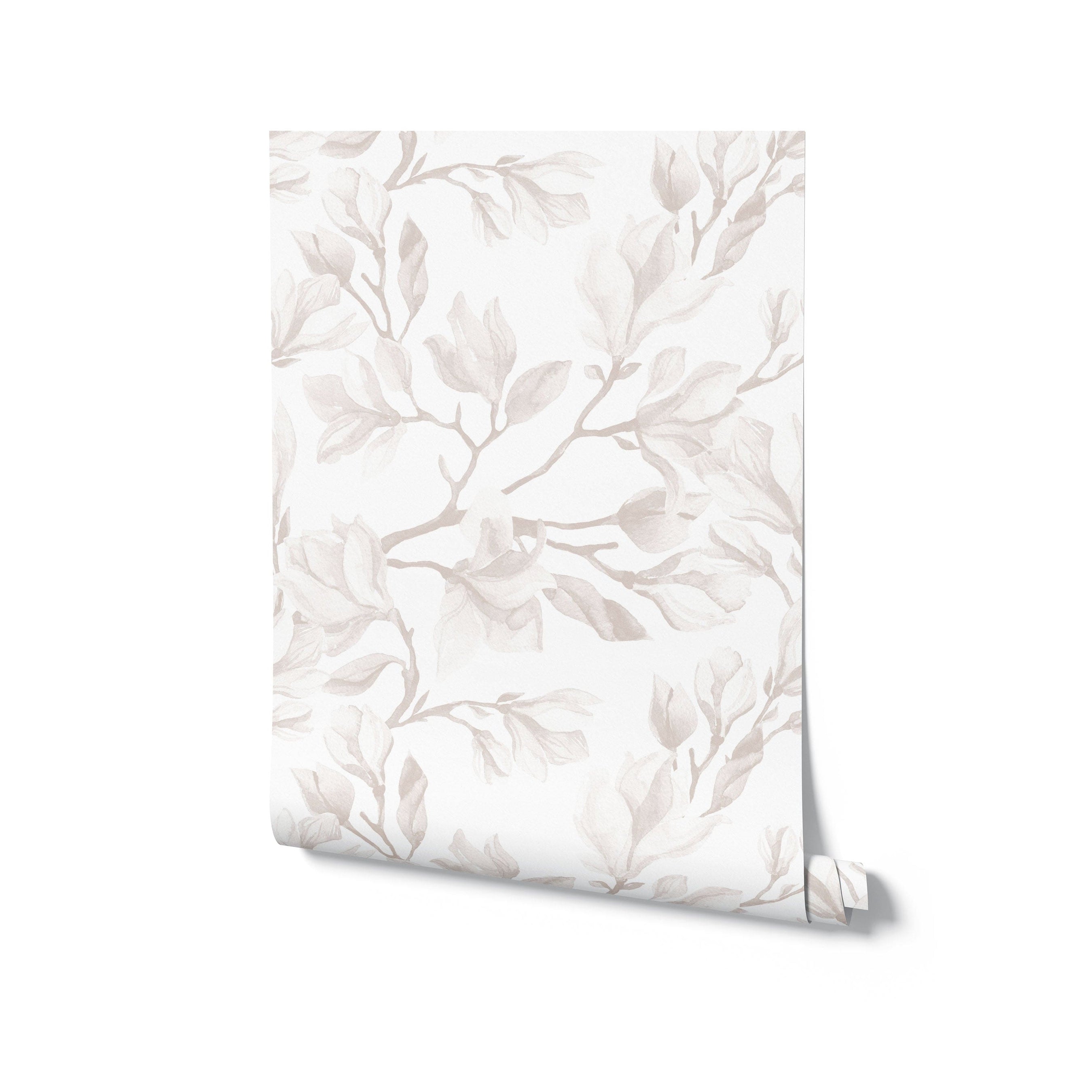 Blooming Magnolia Wallpaper – Timberlea Interiors