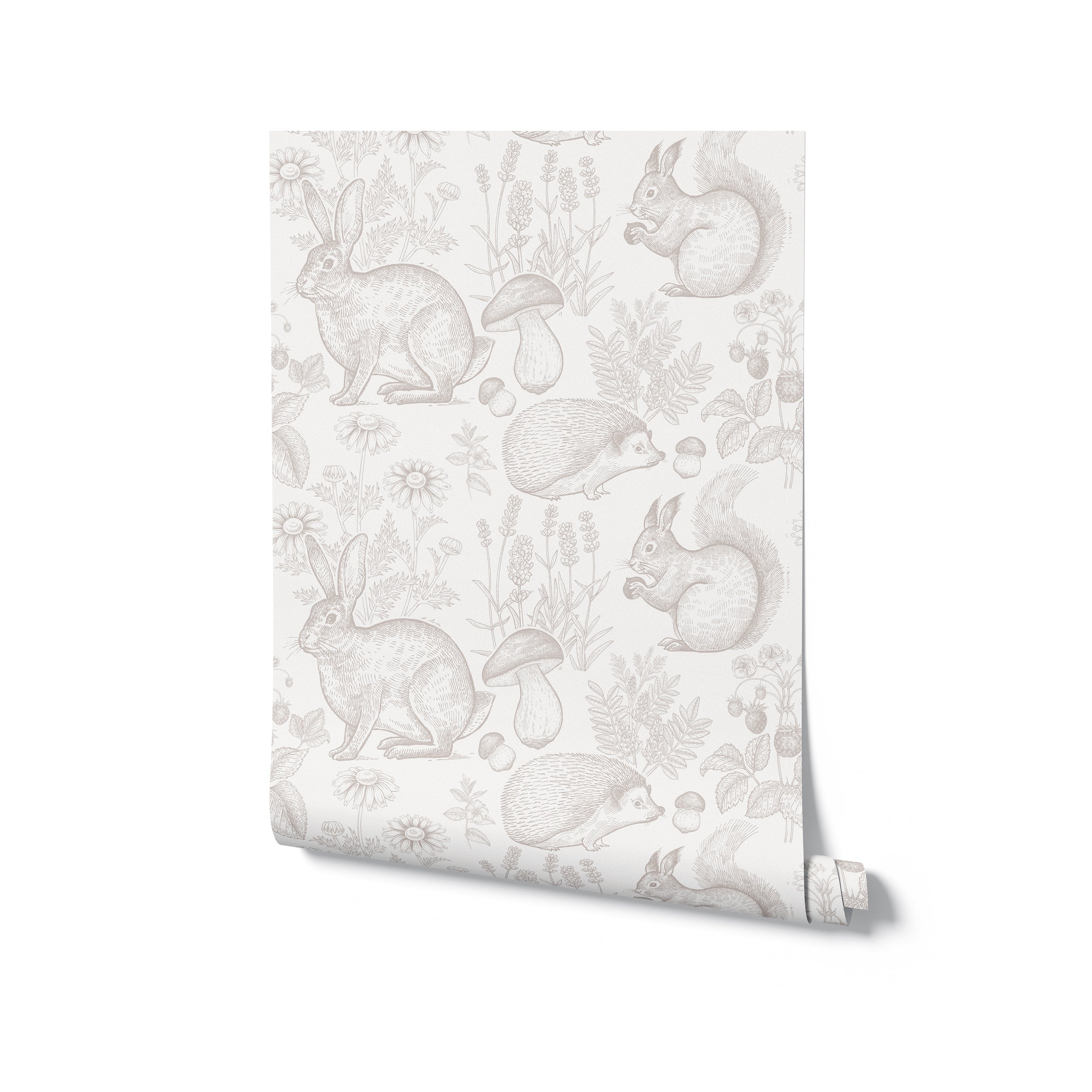 Woodland Creatures Wallpaper – Timberlea Interiors