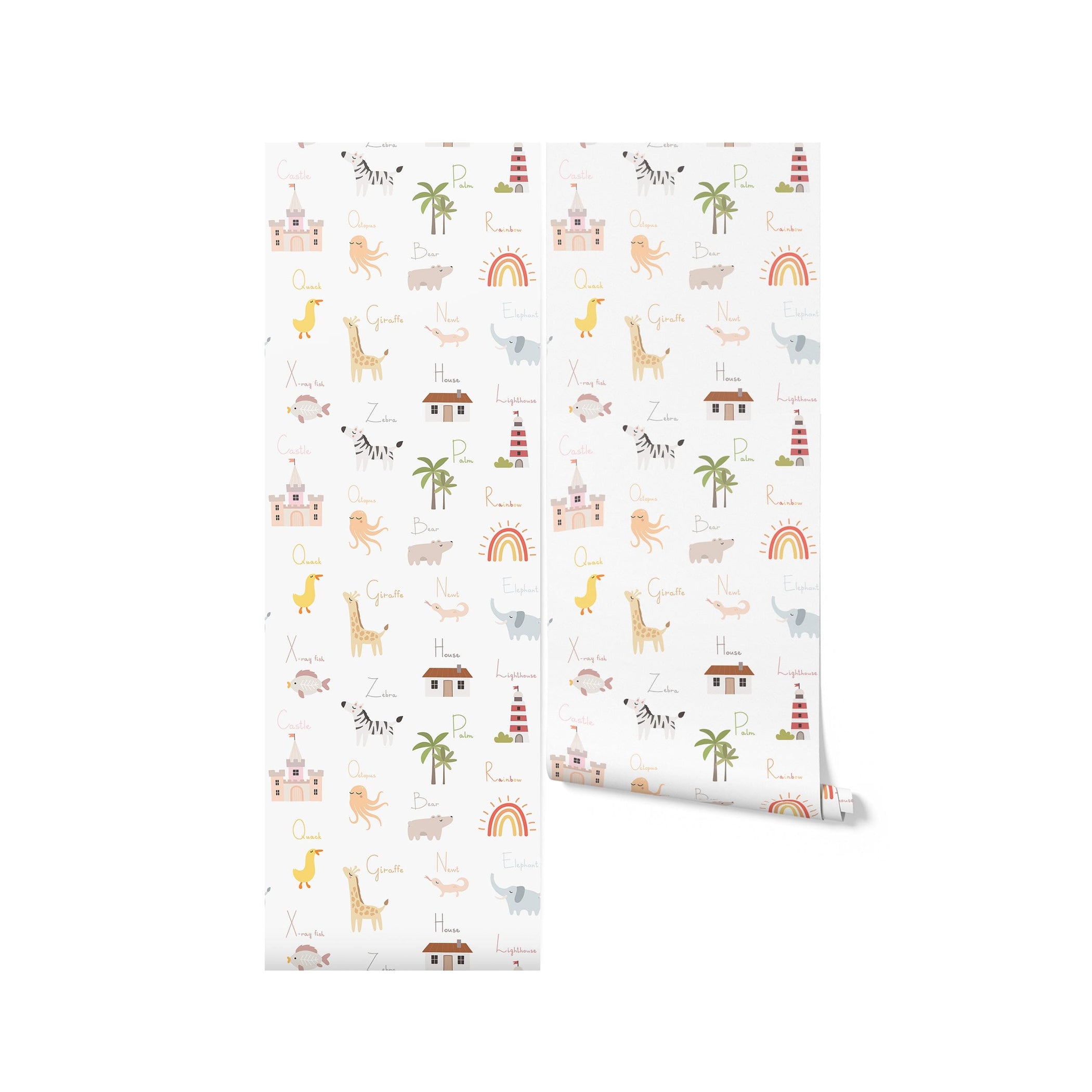 Alphabet Adventure Wallpaper – Timberlea Interiors