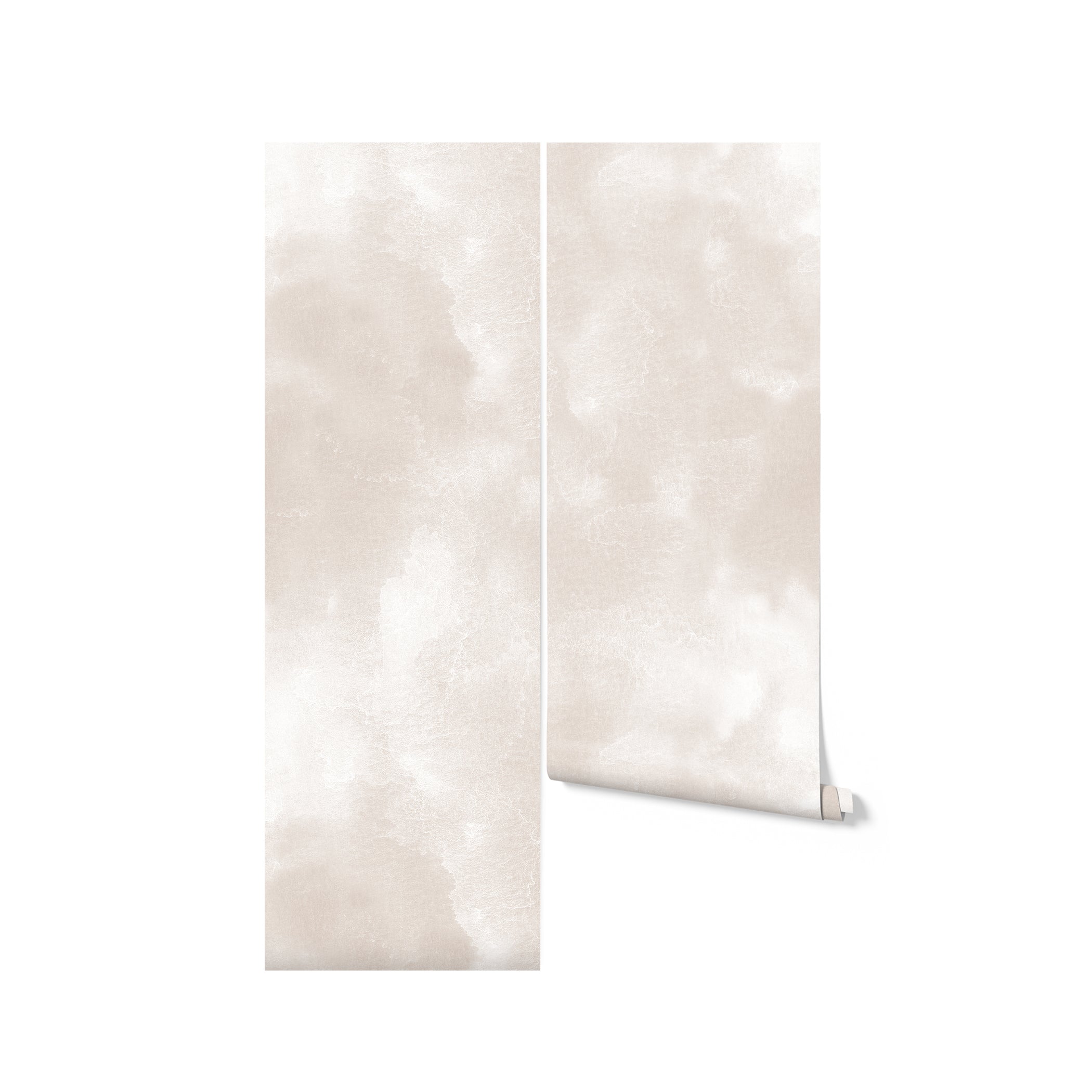 Neutral Cloud Wallpaper – Timberlea Interiors