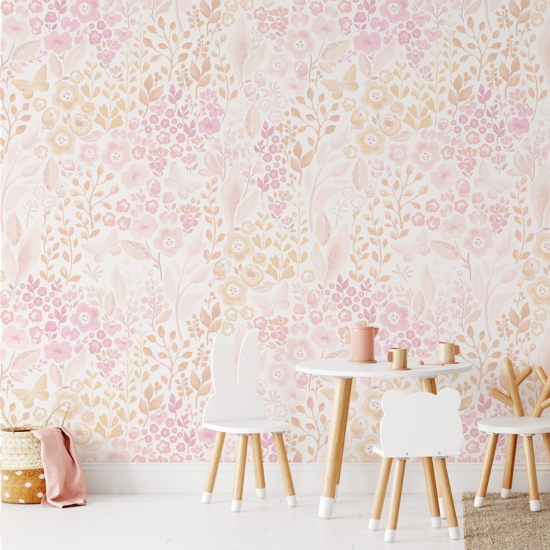 Pretty Petals Wallpaper - 50" – Timberlea Interiors