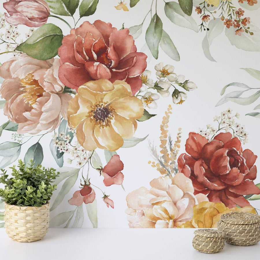 Dutch II Floral Wallpaper – Timberlea Interiors