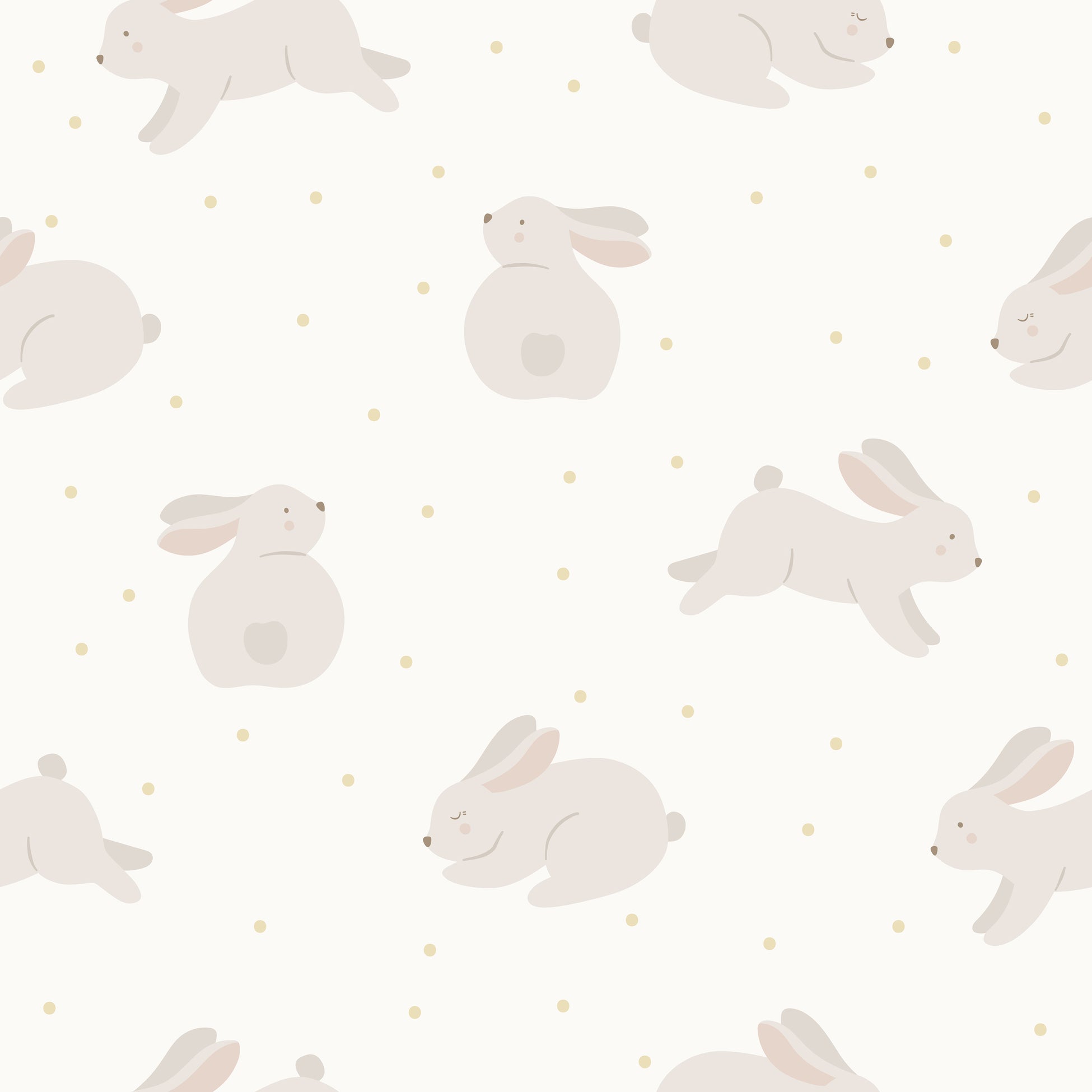 Nursery Bunny Wallpaper – Timberlea Interiors