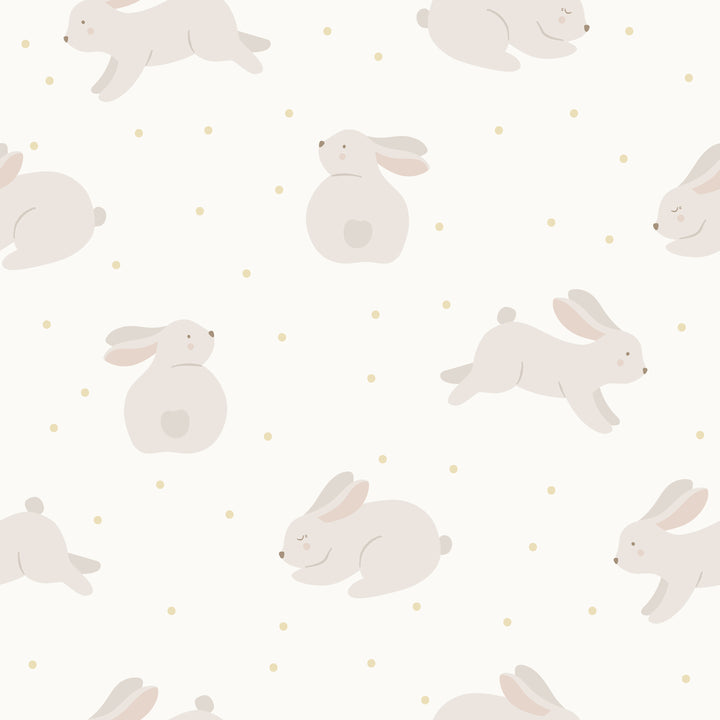 Nursery Bunny Wallpaper – Timberlea Interiors