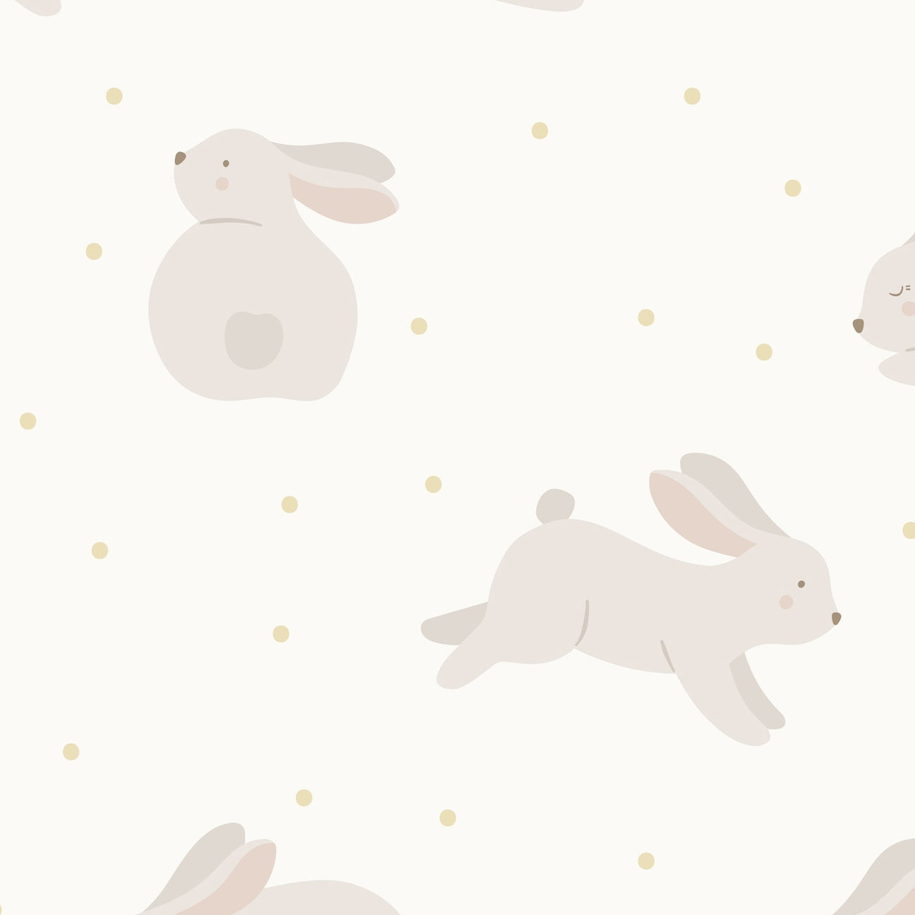 Nursery Bunny Wallpaper – Timberlea Interiors