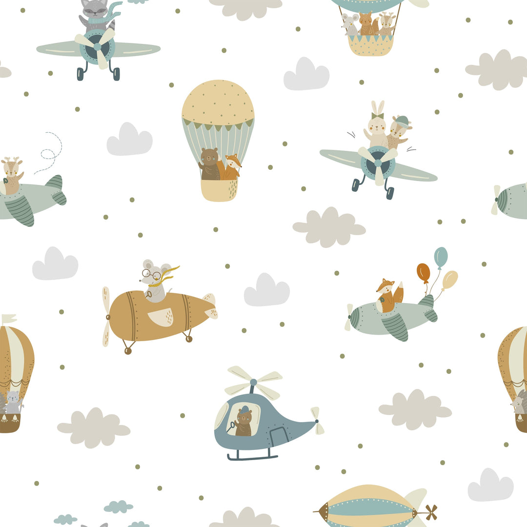 Flying Friends Wallpaper – Timberlea Interiors
