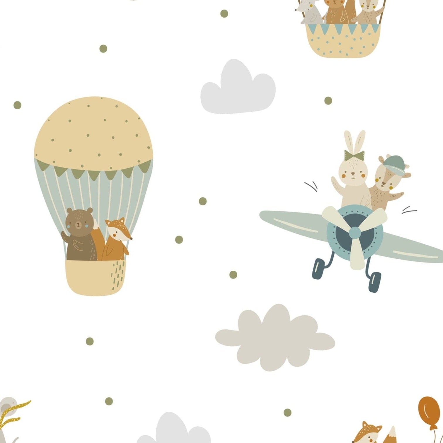Flying Friends Wallpaper – Timberlea Interiors