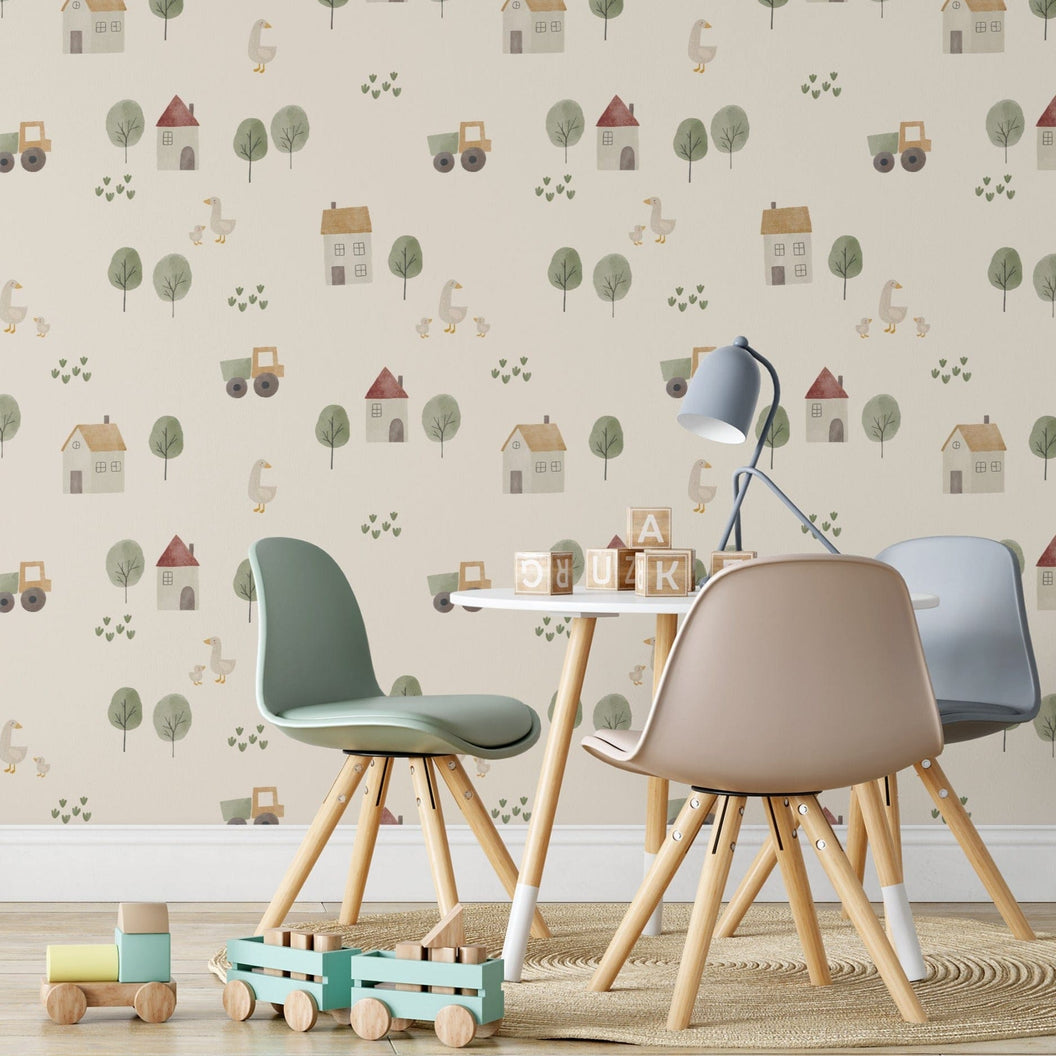 Kids Farm Wallpaper – Timberlea Interiors