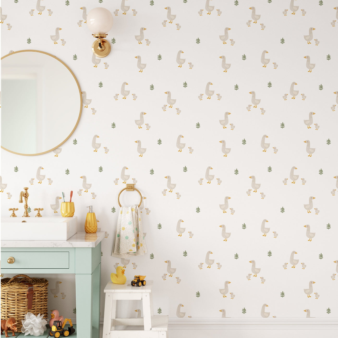 Cute Farm Friend Wallpaper – Timberlea Interiors